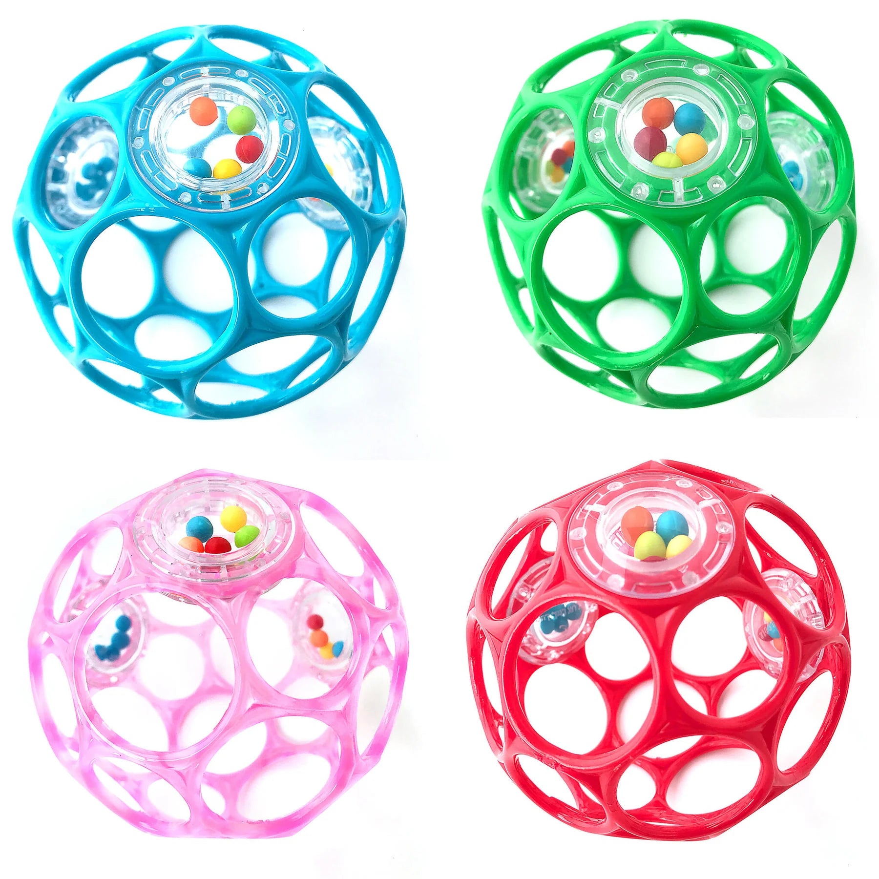 BRIGHT STARTS Oball 4" Rattle – Mini Village Kids