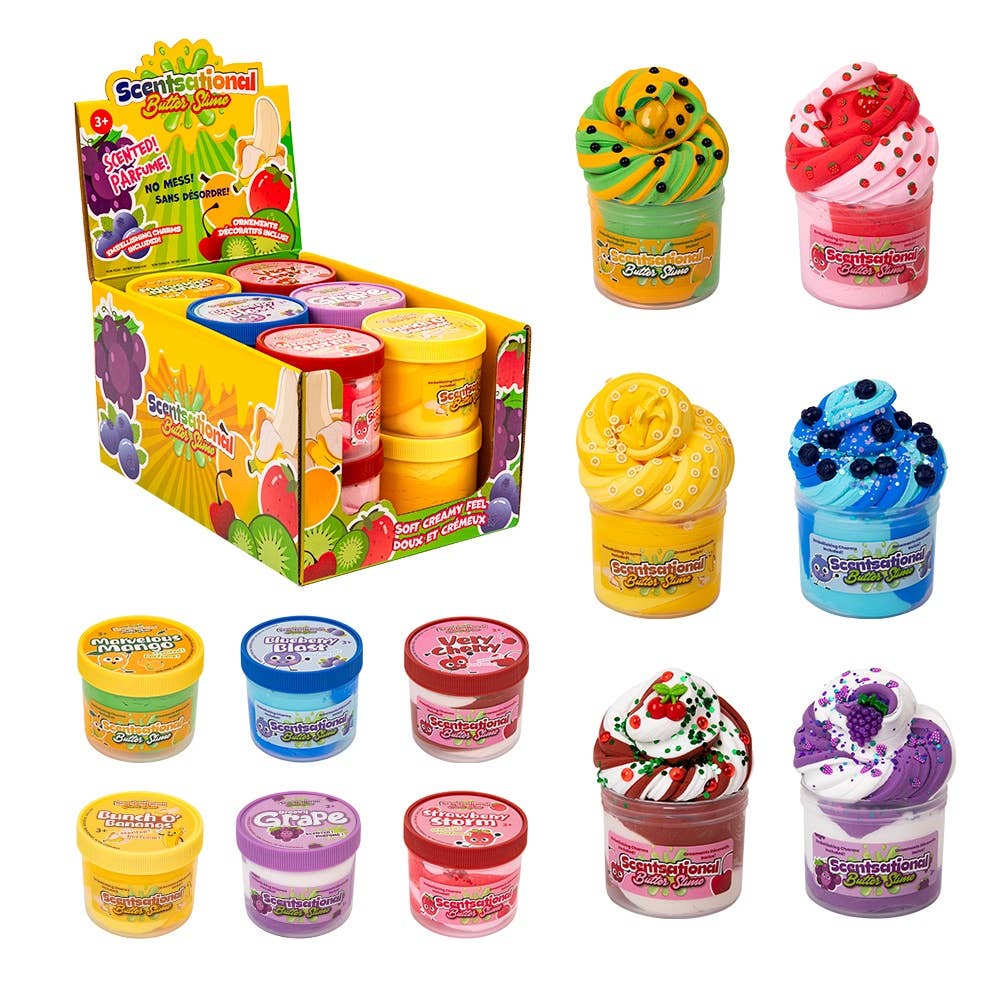 Scentsational Butter Slime - Fruits Series – Mini Village Kids