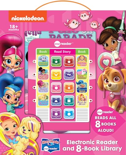 Electronic Reader and 8-Book Library (Nickelodeon) – Mini Village Kids