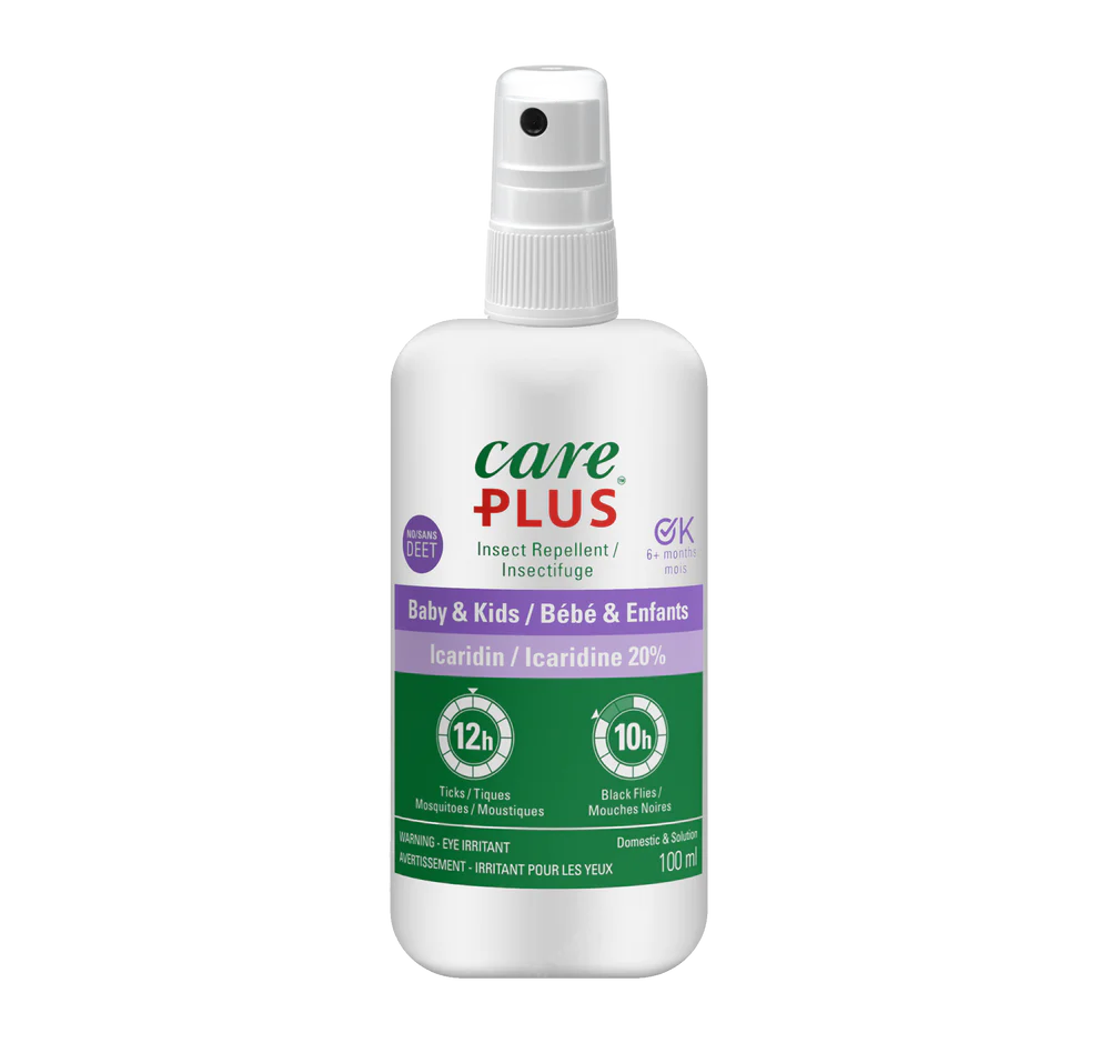 Care Plus® Insect Repellent - Icaridin Spray Kids and Baby - 100ml ...