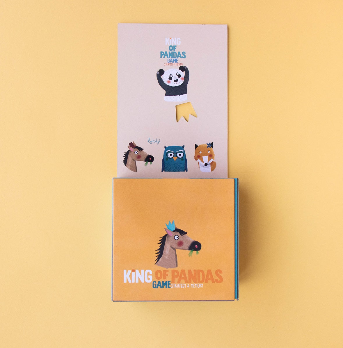 LONDJI - King of Pandas Strategy & Memory Game – Mini Village Kids